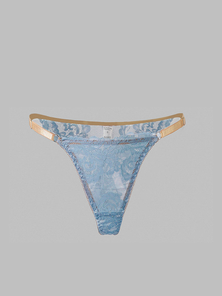 Blue Soft Lace Thong – Hello.LA.Girl