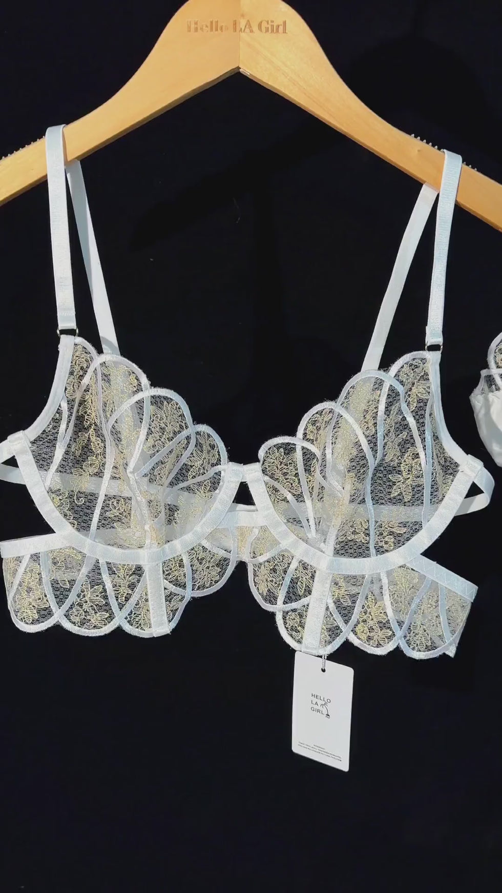 HelloLAGirl Heavenly Glow Radiance Lingerie Set – Hello.LA.Girl